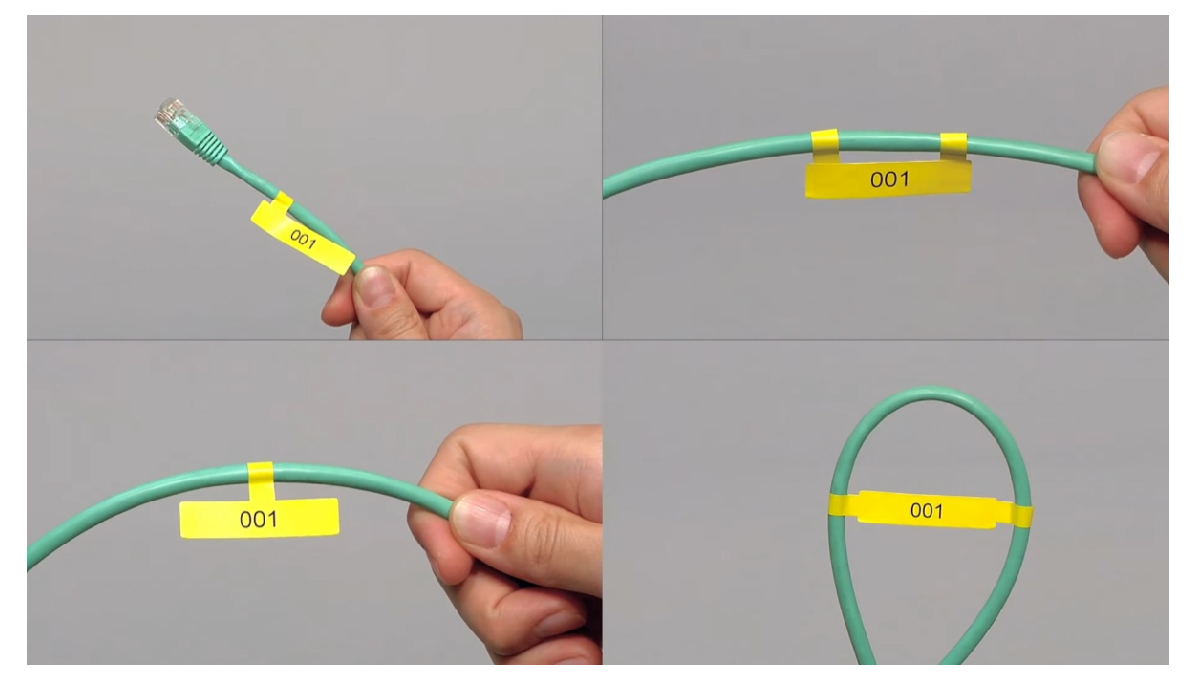 brother FLe-2511 FLe-6511 FLe-7511定型旗幟標籤帶 ( 45mm x 10.5mm) | 蝦皮購物