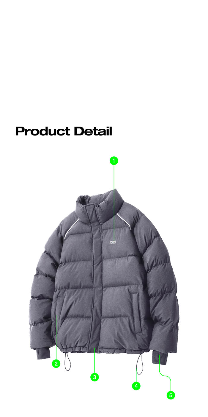 韓國代購 FCMM 新版 滾邊羽絨外套 [E08236] | 蝦皮購物