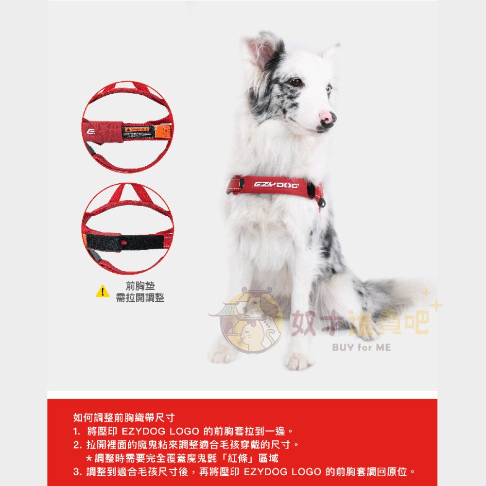 奴才進貢吧(送動物溝通體驗)胸背帶 快套式胸背帶 EZYDOG EZYDOG胸背帶 澳洲EZYDOG快套式胸背帶 狗胸背 | 蝦皮購物