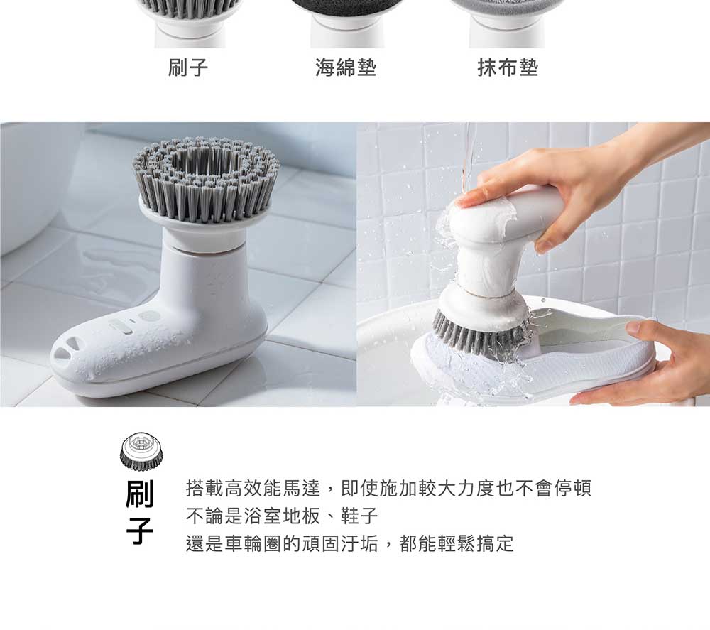 【加碼抽豪禮】正負零 XJR-J010 電動清潔刷(白) 防水 輕盈無線 多款刷頭 Beutii | 蝦皮購物