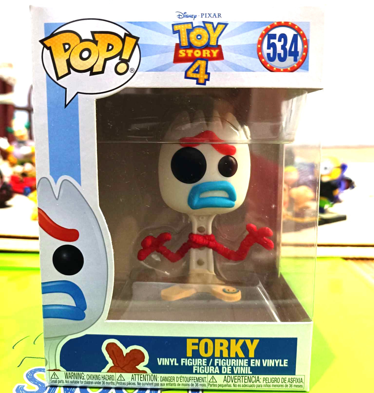Funko Pop 534 迪士尼 Disney (玩具總動員 4) Toy Story 4 (叉奇) Forky | 蝦皮購物