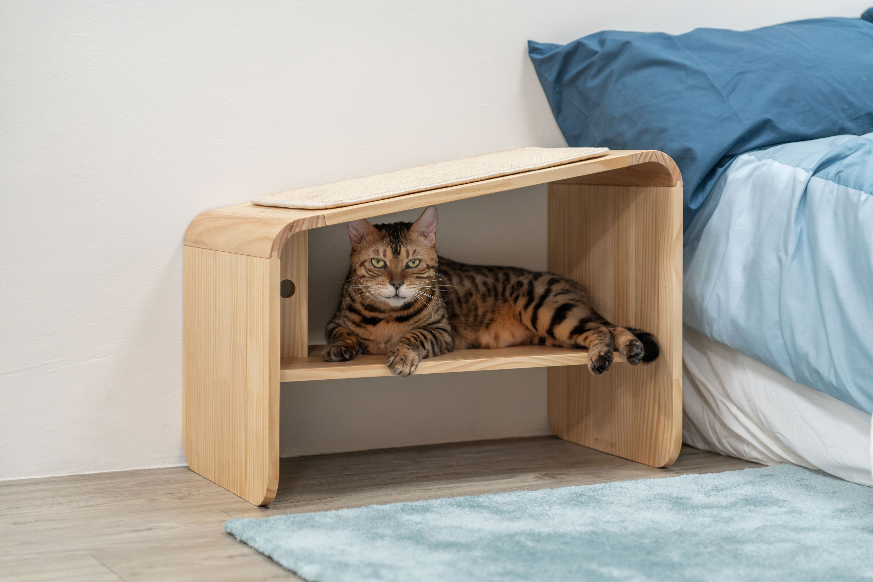 MYZOO 動物緣｜貓抓邊桌 Chillax 貓傢俱 貓爬架 | 蝦皮購物