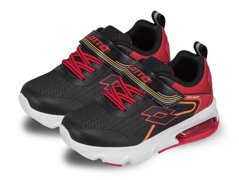 【LOTTO 義大利】童鞋 LT5AKR9210 GELA LITE 輕量透氣散熱 回彈緩震 免綁帶 氣墊避震運動跑鞋 | 蝦皮購物