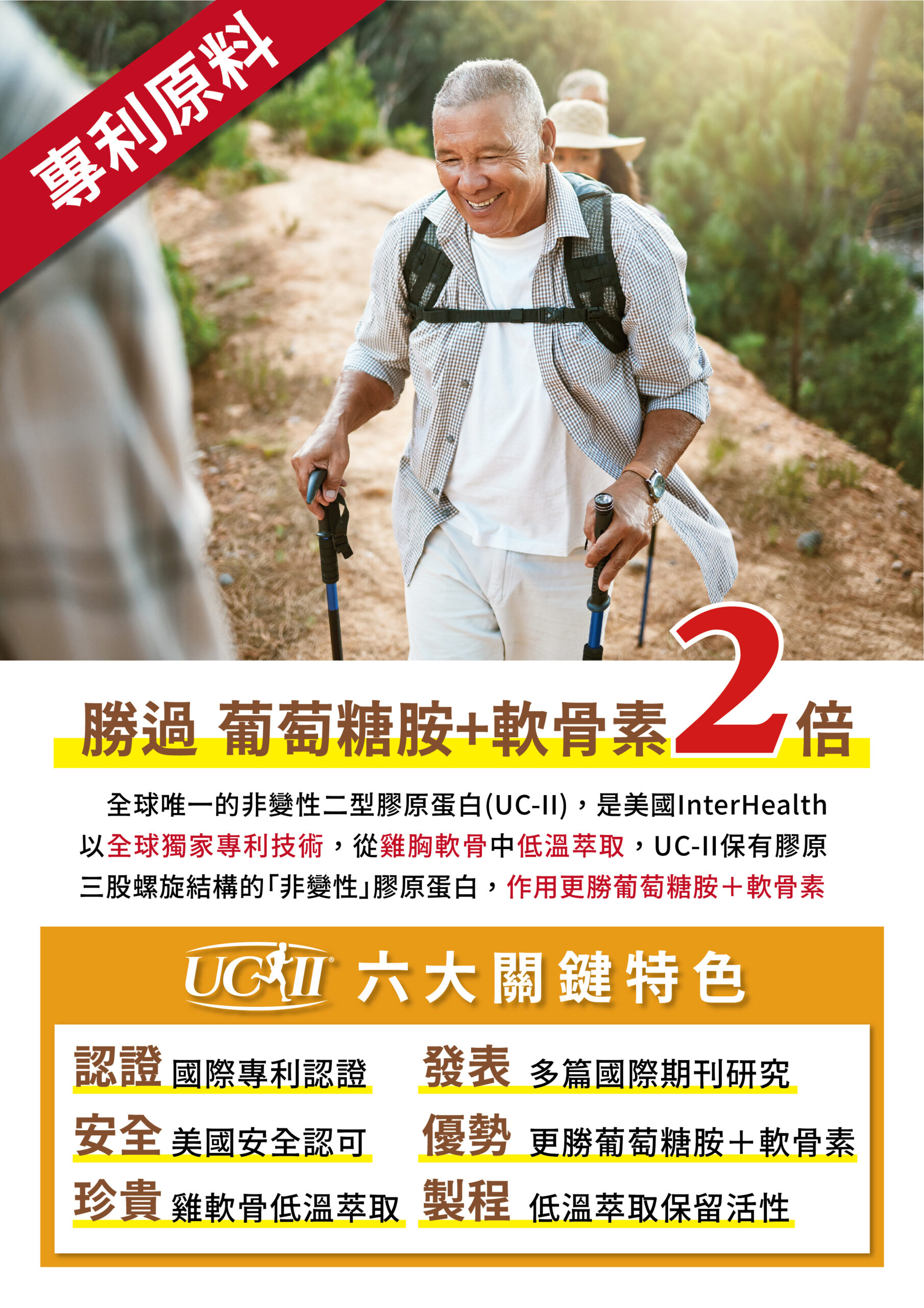 【兆福藥局】原廠公司貨 恆隆生技 DH 活力固得 (加強版) 🔥專利UCII 非變性二型膠原蛋白 運動族群 60顆/盒 | 蝦皮購物