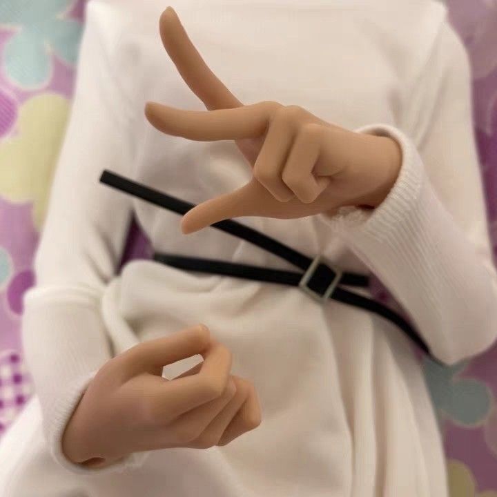 優化 賣場熱賣 窈窕手型bjd配件4分娃娃手型組mjd素體雙抗樹脂拍照必備ins小紅書 | 蝦皮購物