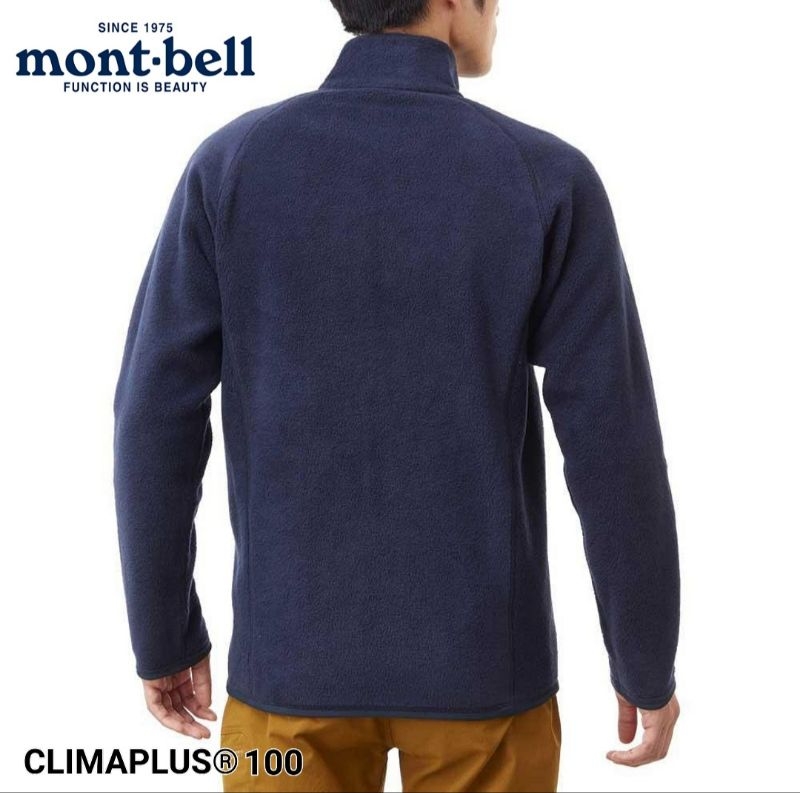 日本Mont-bell CLIMAPLUS® 100 Jacket 男款 拉鍊薄刷毛輕軟柔滑保暖夾克外套#1106591 | 蝦皮購物