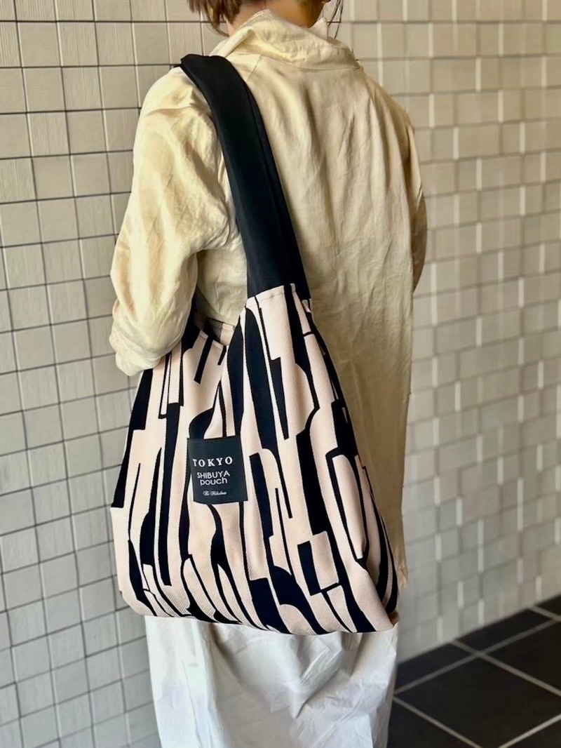 現貨在台速出/日本代購🇯🇵 TOKYO SHIBUYA POUCH 東京 涉谷限定 超火紅平價環保購物袋 XL號日本製 | 蝦皮購物