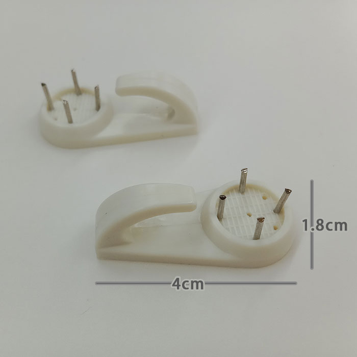 現貨開發票【Hanlix亨利士】壁釘掛鉤/搭配木牆.保麗龍板/相框勾 畫像勾 掛鐘勾 釘勾/DIY零件 景觀裝潢布置 | 蝦皮購物