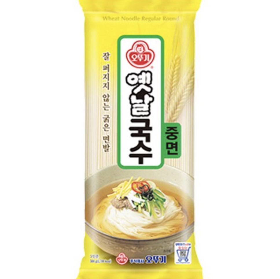 OTTOGI 不倒翁 傳統中麵 500g 1.5kg【快速出貨】麵食 麵條 中麵 韓國麵食 麵線 掛麵 韓國不倒翁 | 蝦皮購物