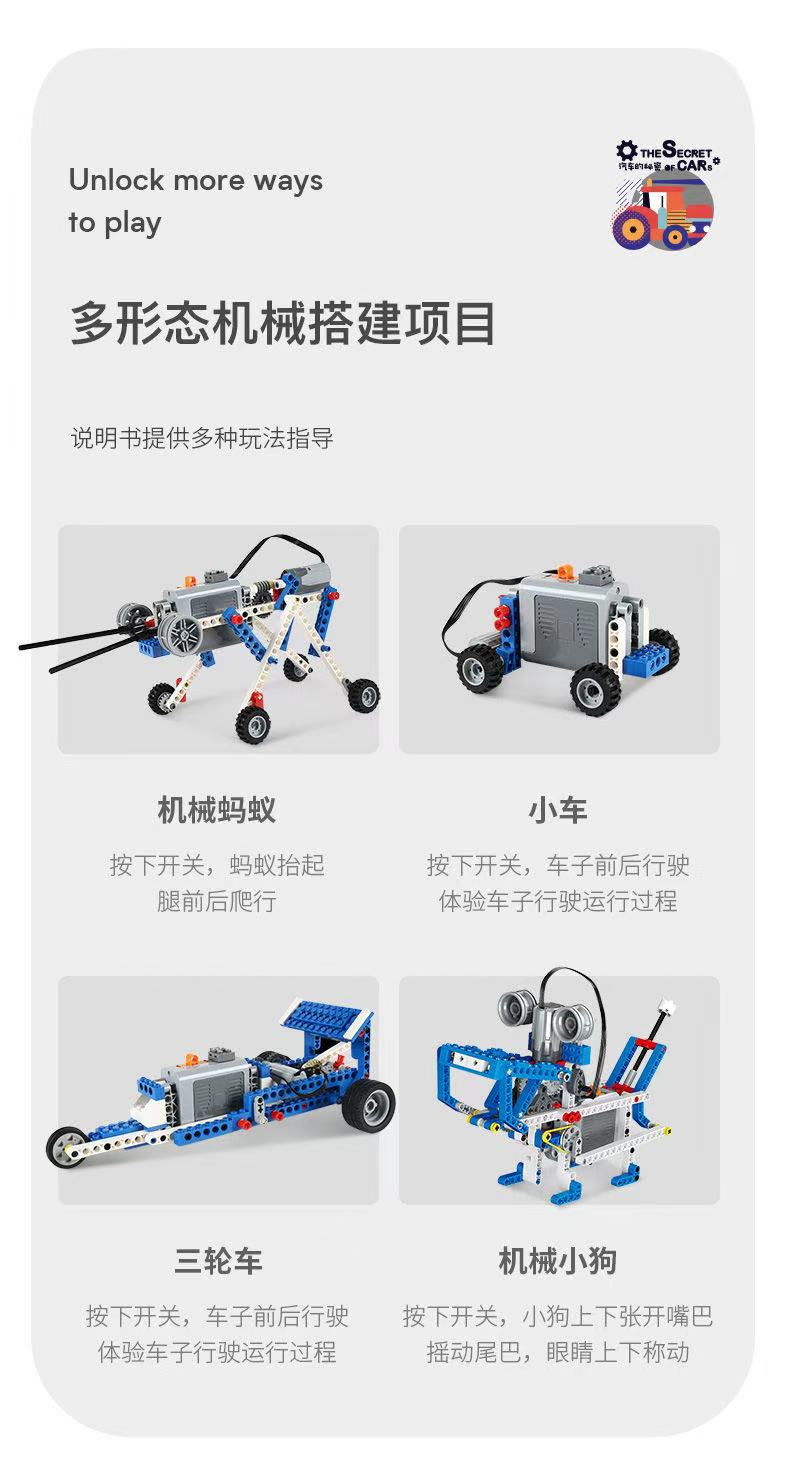 進口積木兼容樂高lego編程機器人兼容樂高積木9686電子機械組STEM教育教材wedo2.0玩具 | 蝦皮購物