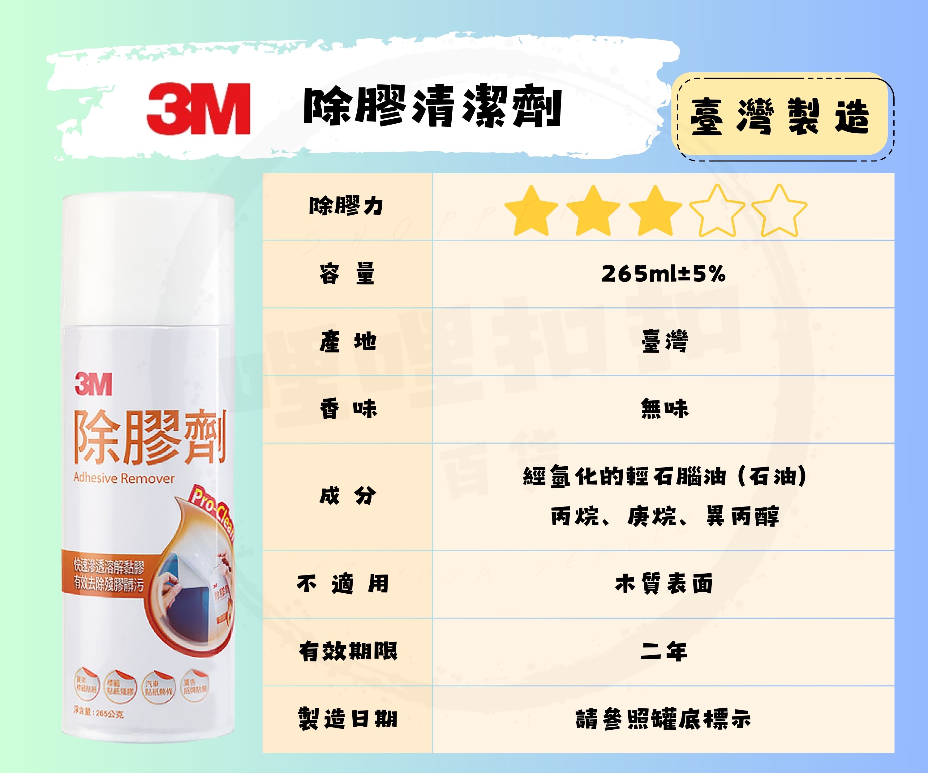 【3M】⚠️全新現貨⚠️除膠劑系列 💥220ml／265g／450ml／473ml 任選 強效去除殘膠不傷表面🍄森活家🍄 | 蝦皮購物
