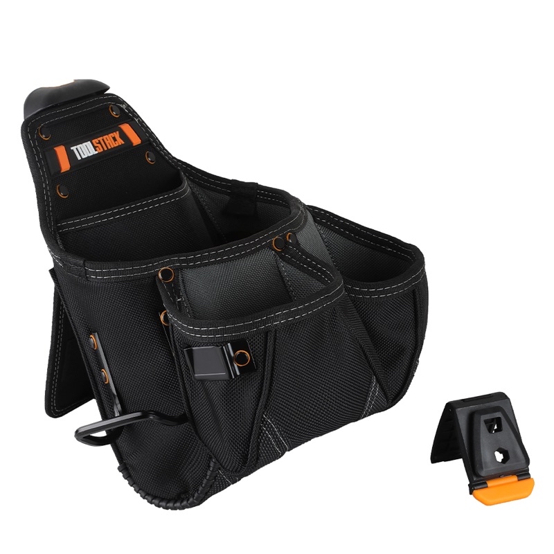 含稅 拓必樂 【TSK-02】 TOOLSTACK 快扣式 工具袋 釘袋 鐵鎚架 工具包 木工袋 電工袋 托比爾 | 蝦皮購物