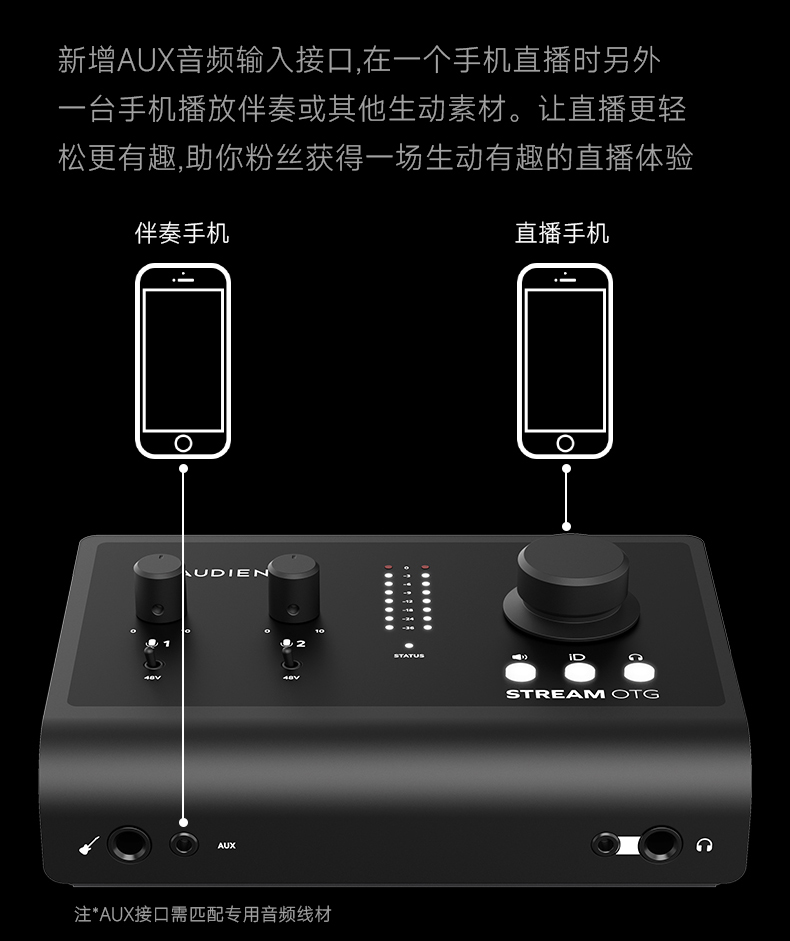 Audient iD4 Stream OTG 小鋼炮電腦聲卡錄音介面iD4 Mkii升級版 | 蝦皮購物