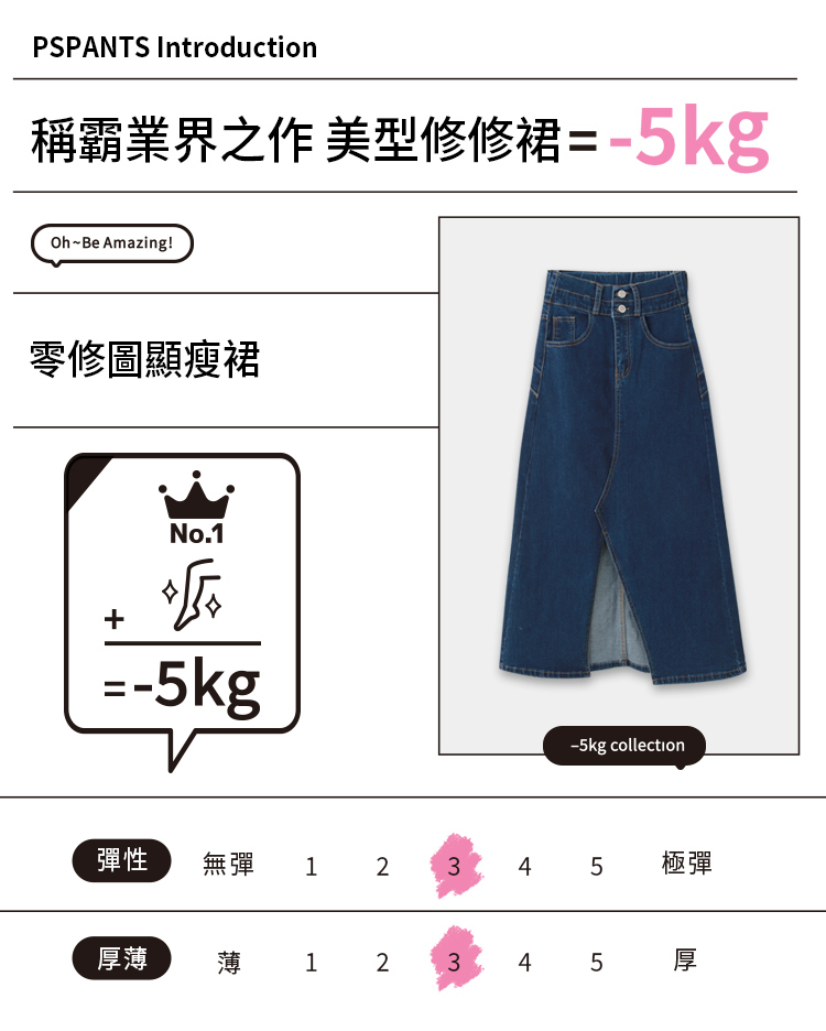 OB嚴選 視覺細-5KG．性感開衩牛仔顯瘦裙 《CA2909》大尺碼/女裝/現貨 | 蝦皮購物