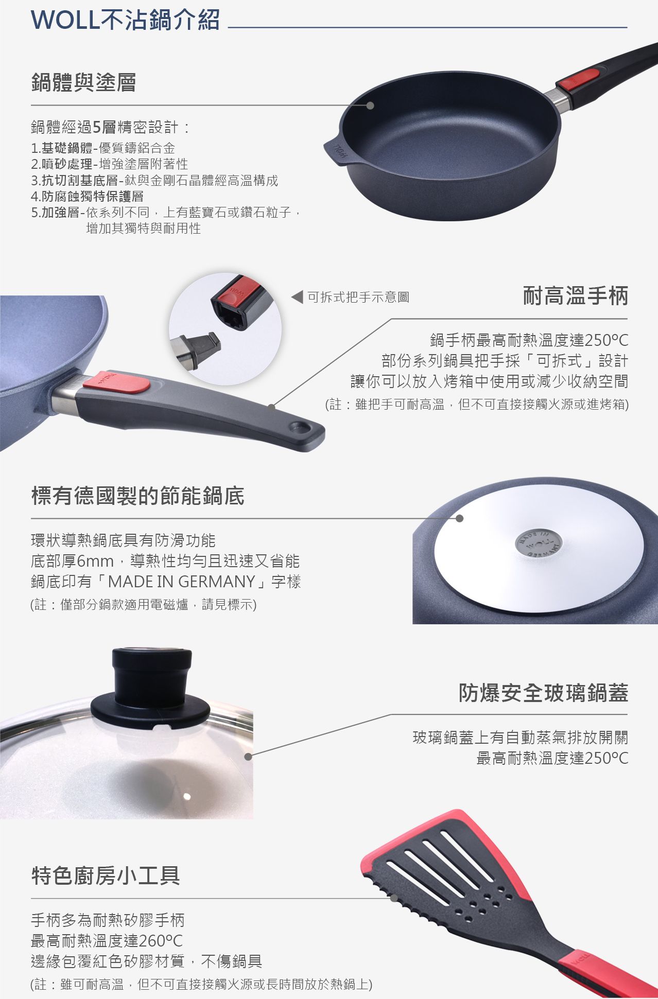 Woll Nowo 鈦金 圓形平底鍋 不沾鍋 深鍋 炒鍋 28cm 1728IL 電磁爐可用 | 蝦皮購物