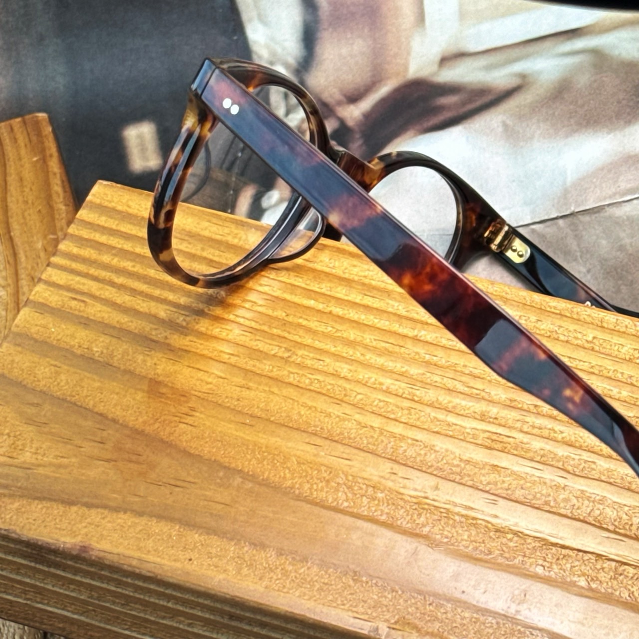 DJUAL 】日本賽璐璐｜東京都｜復刻手作藝術｜手工框出清｜玳瑁｜圓框OH-02-12【唯光眼鏡】 | 蝦皮購物