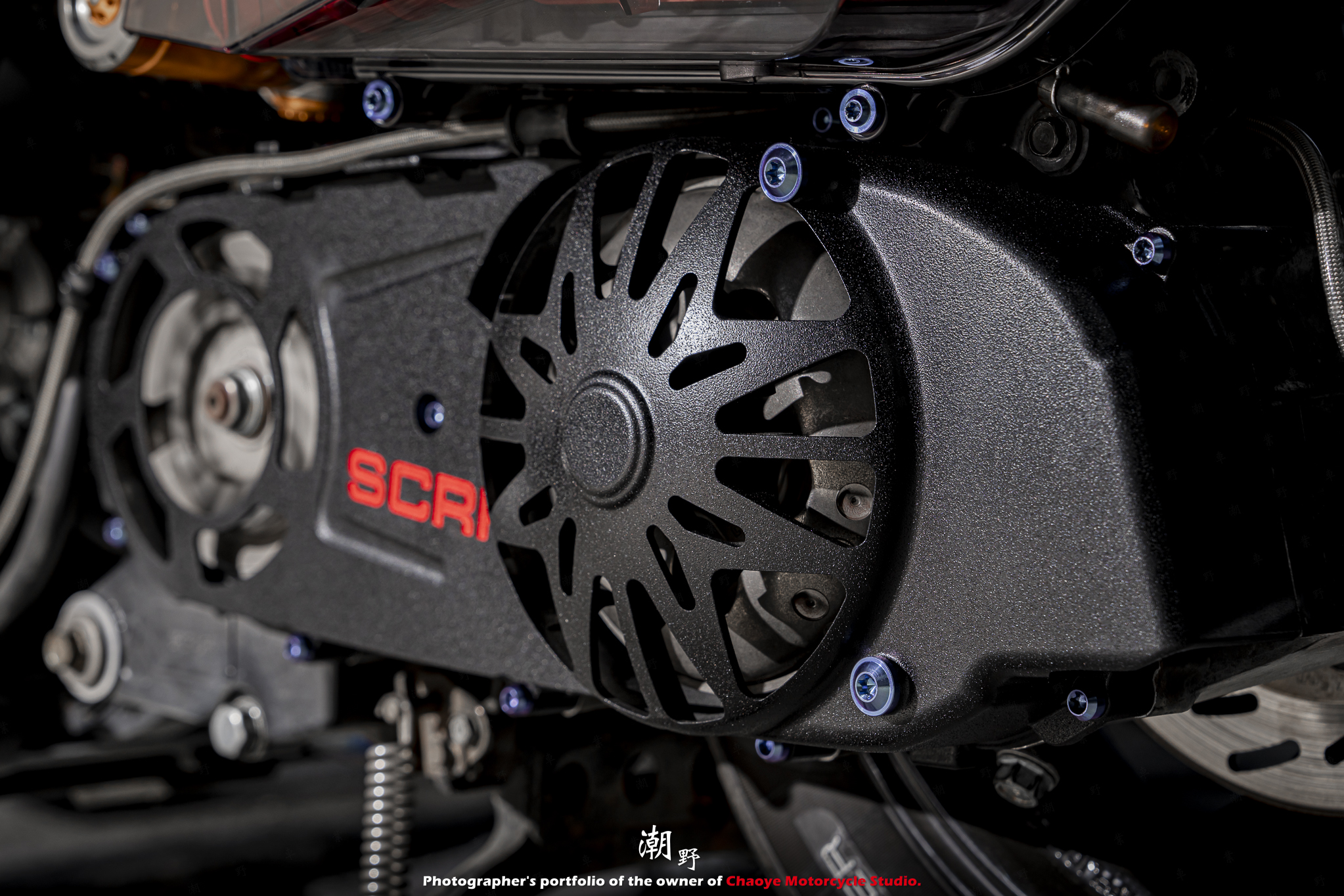 台中潮野車業 SCRK 原廠切割 簍空傳動蓋 輕量化 傳動蓋 適用 MMBCU DRG SL 六代 KRV B8R | 蝦皮購物