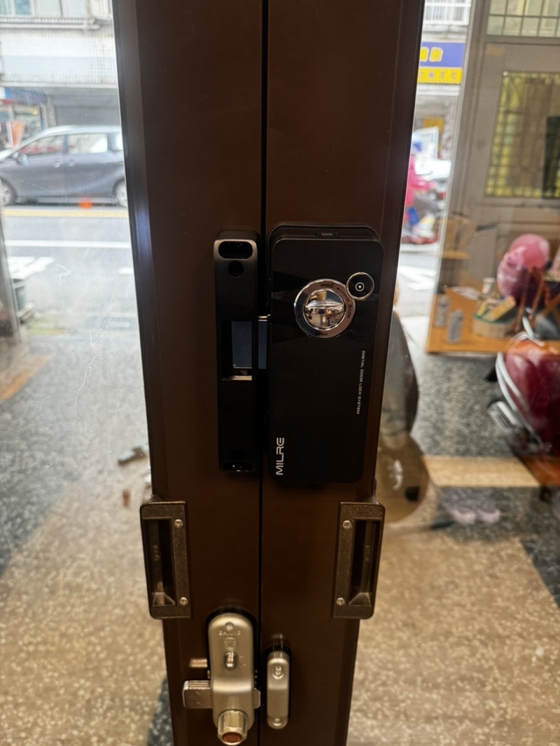 Milre 美樂 MDL-400F 橫拉門 防水電子鎖 三合一 (指紋+卡片+密碼) ★全台到府安裝★**保固三年** | 蝦皮購物