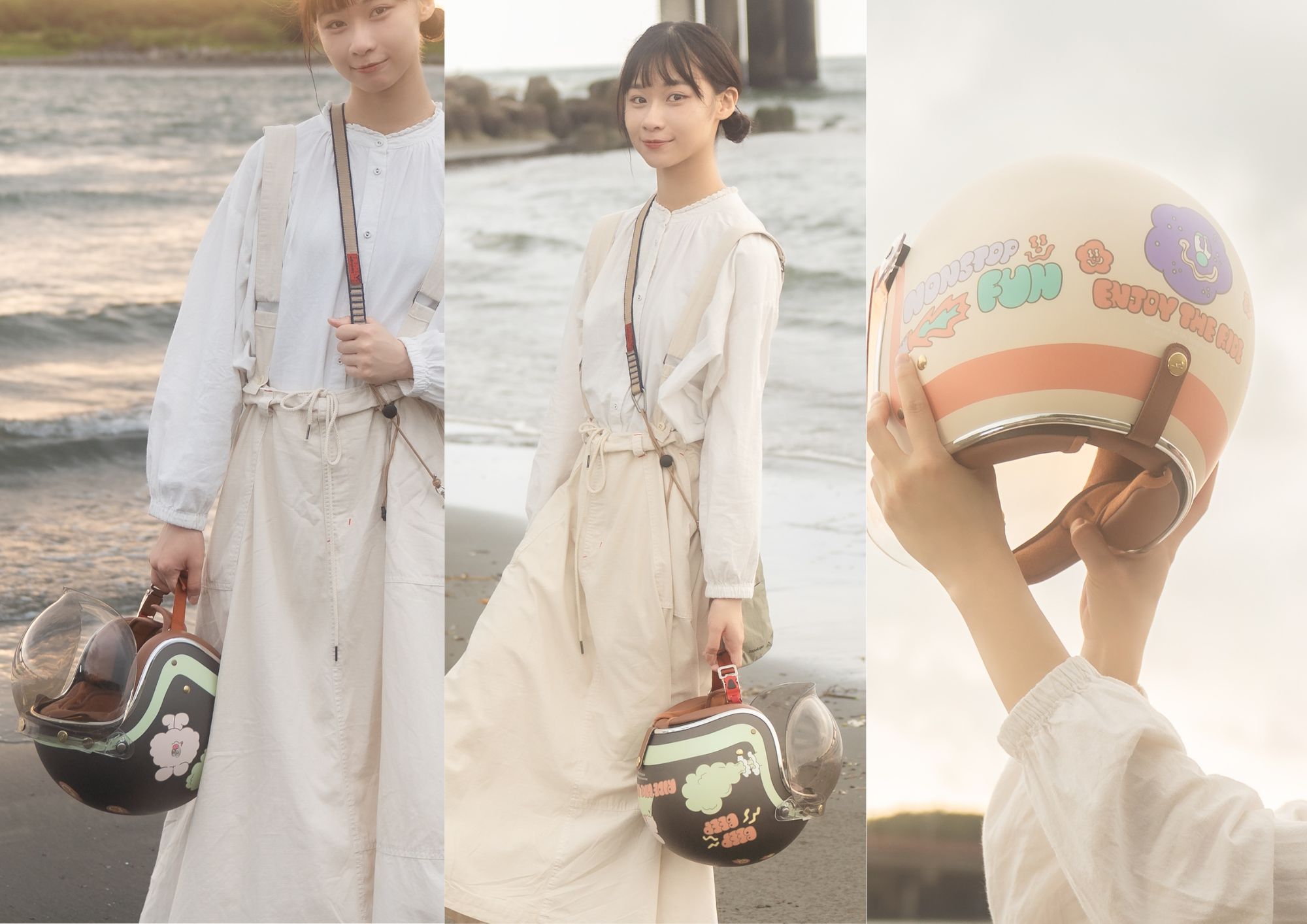 ASTONE x KINGJUN 限量聯名 蠢兔 SP7 病毒花 內墨鏡 太空旅行 安全帽 復古帽 泡泡鏡 SP-7 | 蝦皮購物