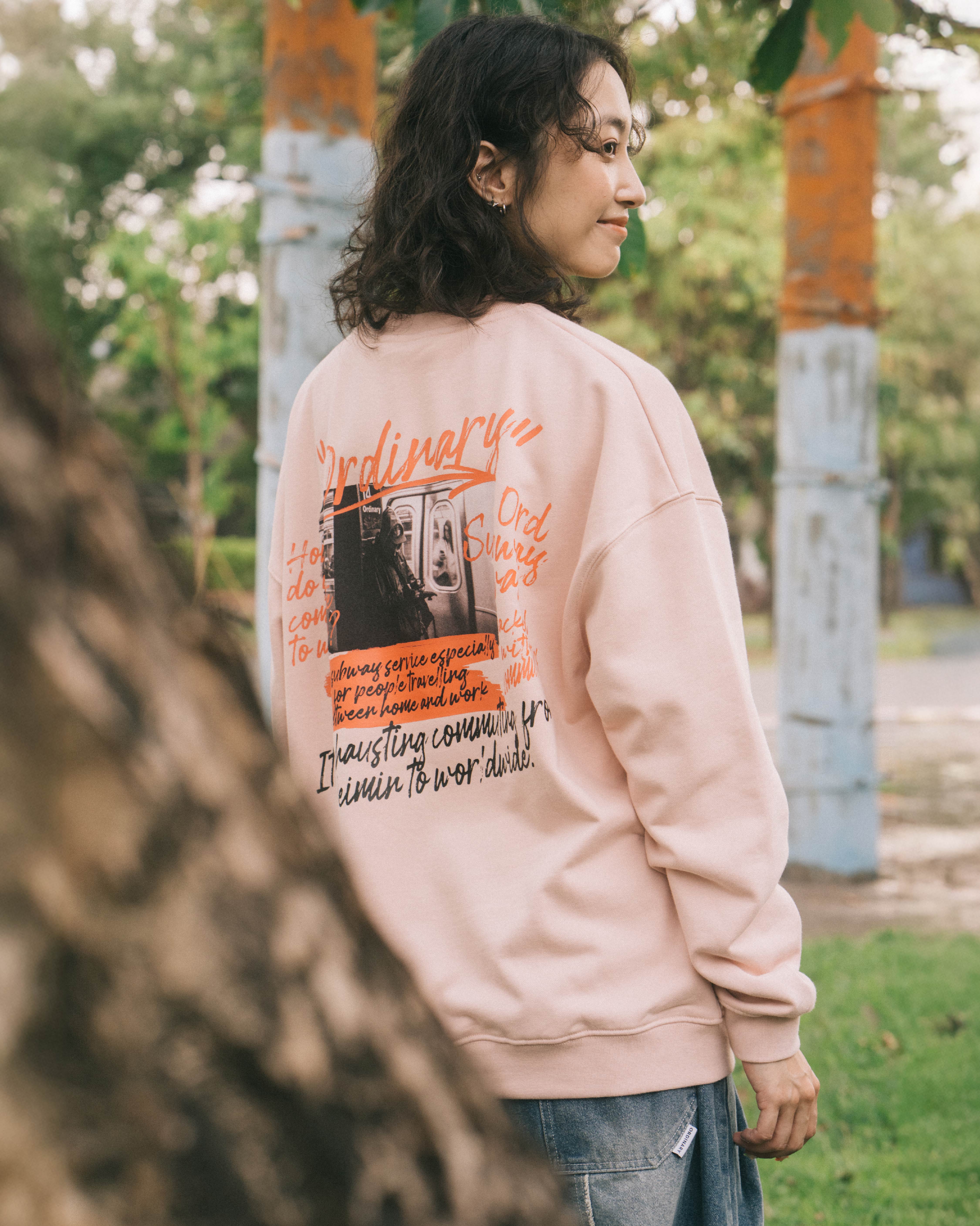 『Definite』ORDINARY / SUBWAY CREW SWT 美式地鐵照片大學TEE | 蝦皮購物