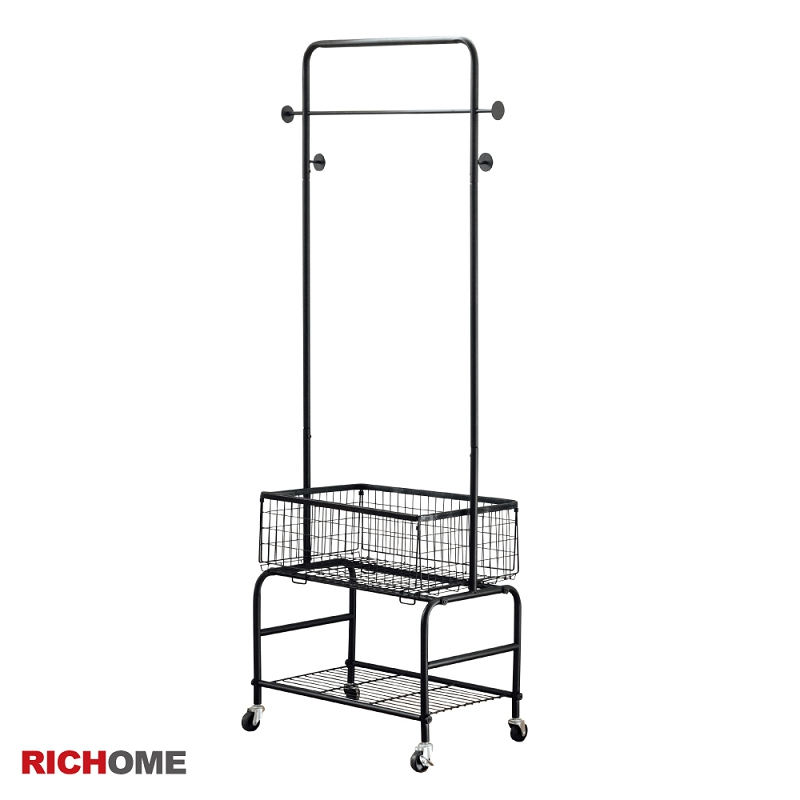 RICHOME 福利品 HA-153 竹木A型衣架 衣帽架 衣架 開放式 衣櫥 衣櫃 玄關櫃 汙衣櫃 收納 置物 更衣室 | 蝦皮購物