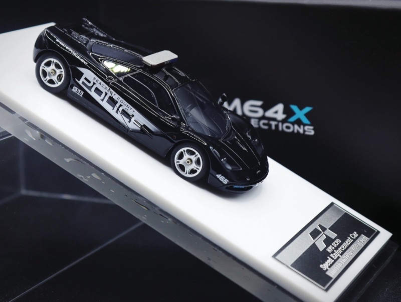 SCM MY64 M64X 1:64 Mclarene F1 警車塗裝 | 蝦皮購物