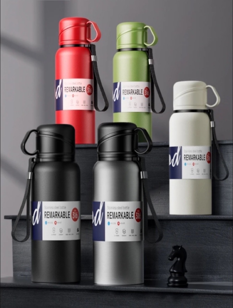 （台灣現貨秒發 820ml 送杯套) 浩迪 316不鏽鋼保溫杯 雙蓋保溫杯 保溫杯 保溫瓶 保溫壺 商務保溫杯 送禮 | 蝦皮購物