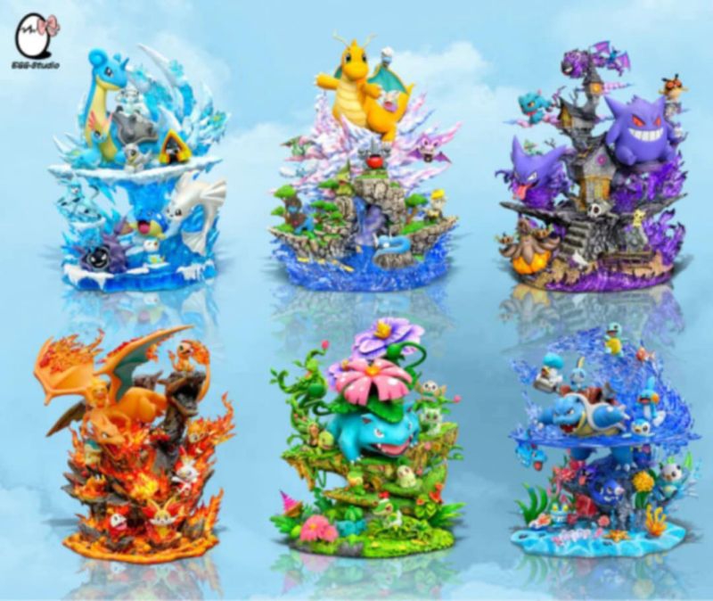 [全新未拆正模]在台現貨 EGG鬼系全家桶GK EGG幽靈系耿鬼全家桶 神奇寶貝精靈寶可夢GK EGG阿蛋御三家 | 蝦皮購物