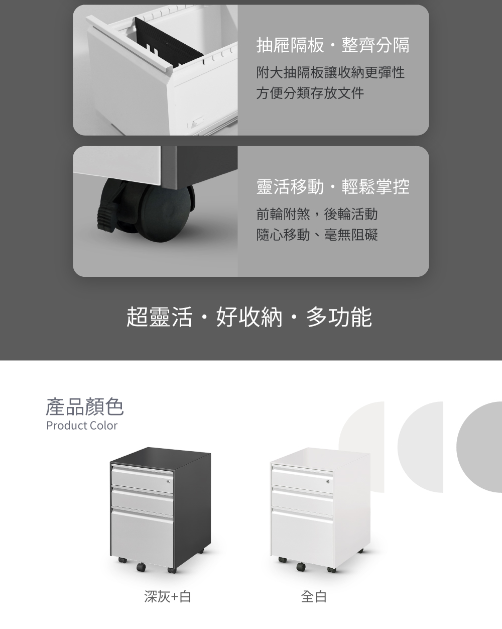 【SingBee 欣美】方格工業活動櫃SB-206B(原廠/附輪腳/收納櫃/辦公櫃/抽屜櫃) | 蝦皮購物