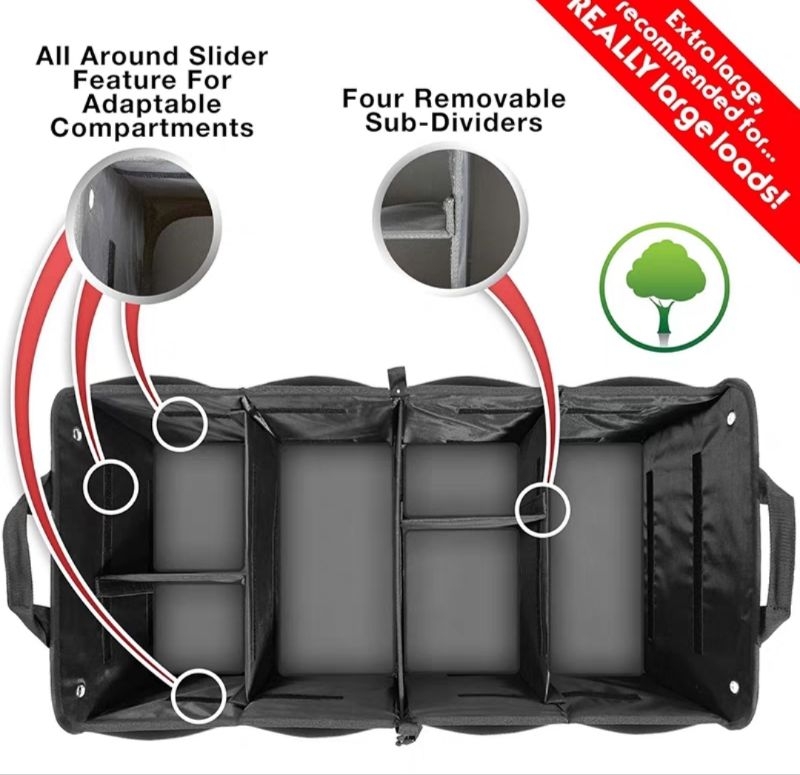 美國品牌大尺寸後車廂折疊收納箱TC-Pro XL Trunk Crate Pro | 蝦皮購物