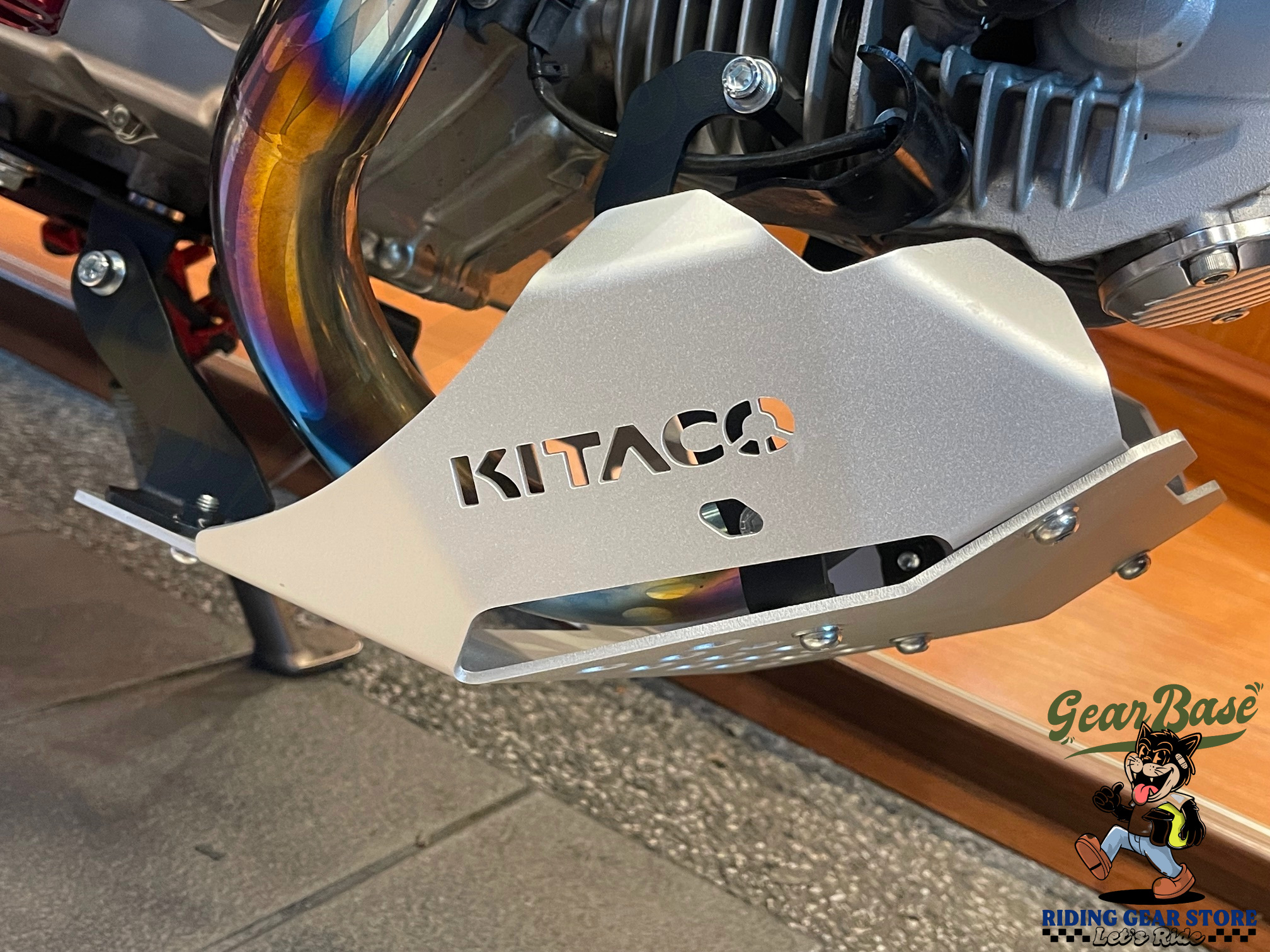 【吉兒基地 Gear Base】 KITACO Monkey 125 下護板 擋板 銀色 JB03 護板 5檔 猴子 | 蝦皮購物