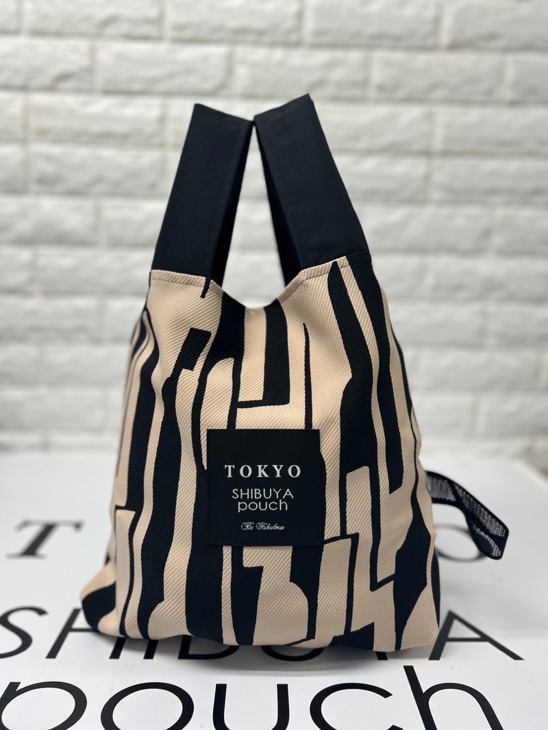 現貨在台速出/日本代購🇯🇵 TOKYO SHIBUYA POUCH 東京 涉谷限定 日本超火紅平價環保購物袋 L號日本製 | 蝦皮購物