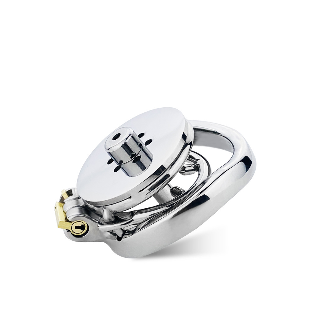 『惑色成人情趣』FRRK-176不銹鋼平闆貞潔鎖光滑防出軌 控慾貞操鎖配防脫環導管 貞操鎖 陰莖鎖 鳥籠 防手淫 防出軌 | 蝦皮購物