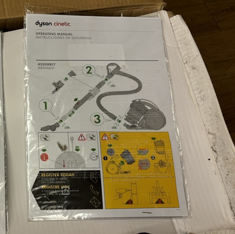Dyson Cinetic CY18 完整 9成9新 低於5折 大掃除 吸塵器 | 蝦皮購物