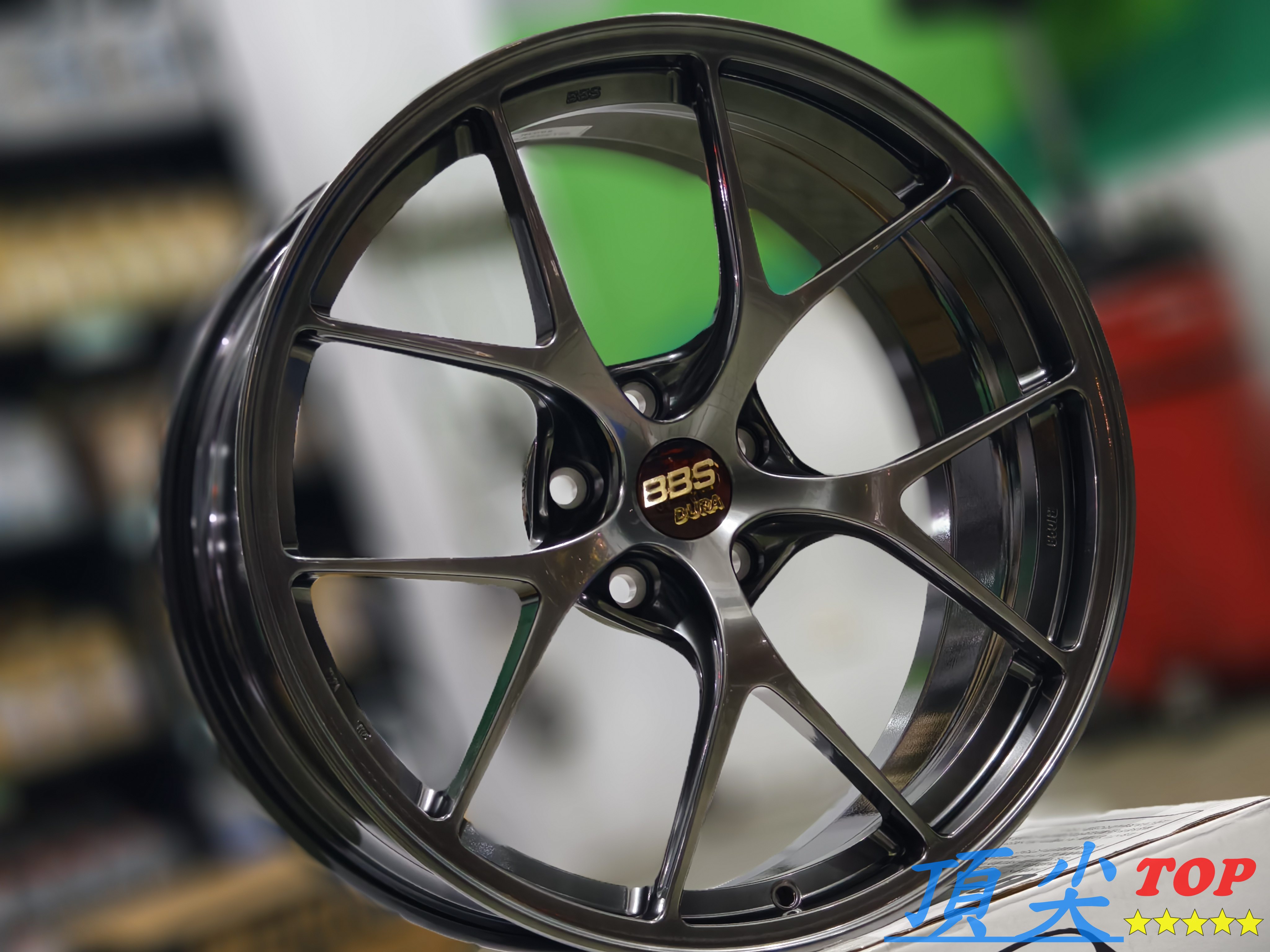 【頂尖】全新 BBS鋁圈 BBS RI-D DB色 BBS鍛造鋁圈 19吋BBS鋁圈/20吋鍛造BBS鋁圈 鈦色 | 蝦皮購物