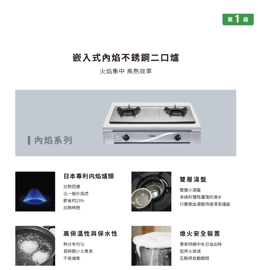 林內 RBTS-N201S 內焰不鏽鋼嵌入爐/中彰投含基本安裝 | 蝦皮購物