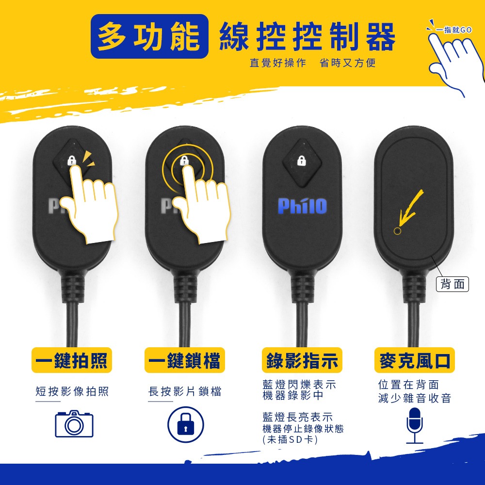 【⚡免運】PHILO 飛樂🔥海神M95｜前後雙鏡頭機車行車紀錄器📢譽的生活美食舖 | 蝦皮購物