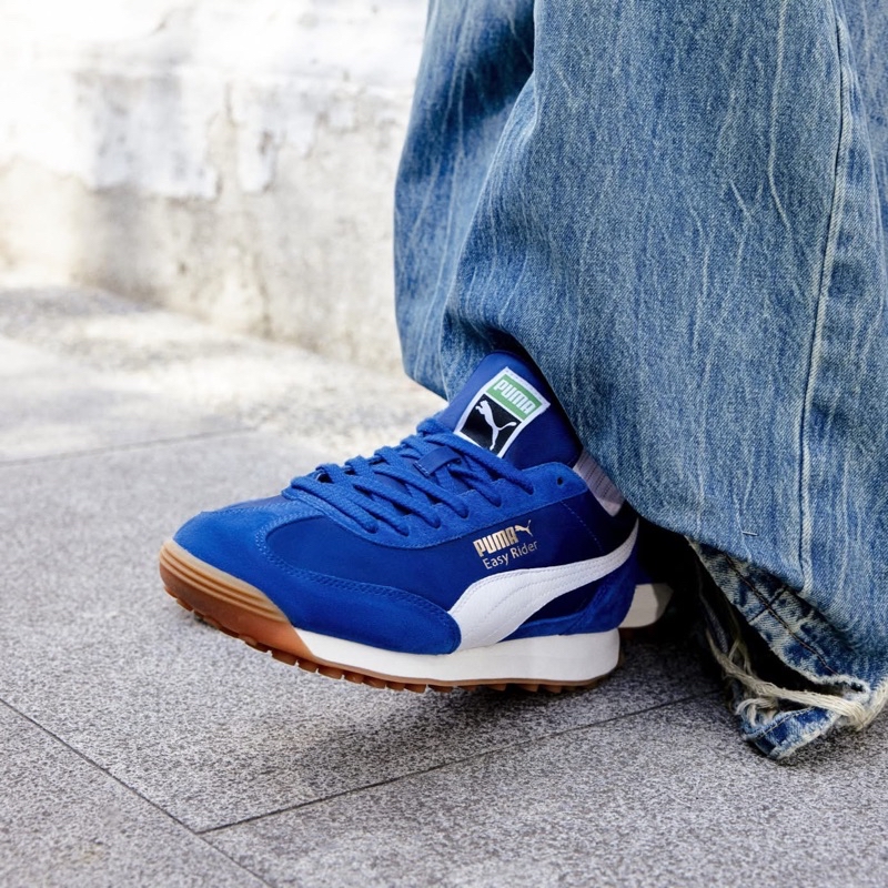 【豬豬老闆】PUMA Easy Rider Vintage 拼接 復古 休閒鞋 男女 四色 紅 綠 藍 黑 399028 | 蝦皮購物