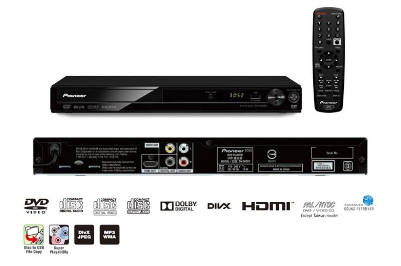 Pioneer DVD播放器 DV-3052V | 蝦皮購物