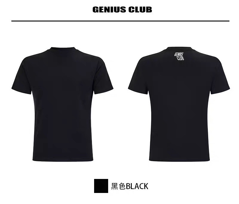 【PMouo】 現貨 GENIUS CLUB 美式 嘻哈 緊身素踢 圓領 棉料 | 蝦皮購物