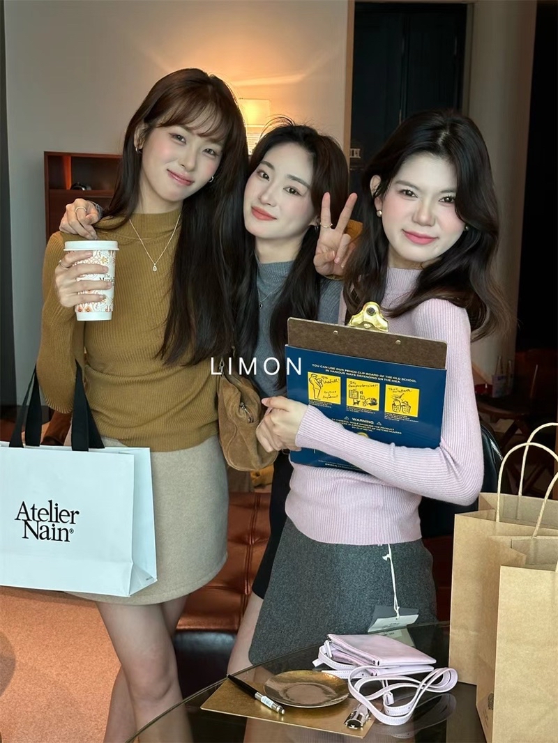 Sui paradise*現貨*正品the lemon檸檬家 版型優秀附皮帶毛呢A字短裙 褲裙 內有小褲子 | 蝦皮購物