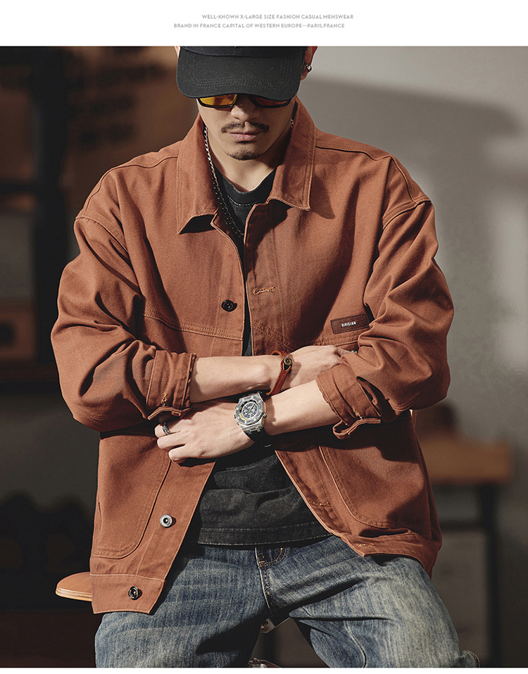 大尺碼【M~7XL】歐美潮流水洗牛仔外套 外套 水洗 牛仔外套 外套 高質感 上衣 韓系男裝 素色 秋冬牛仔外套 216 | 蝦皮購物