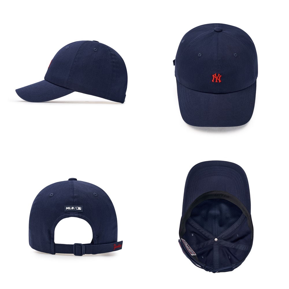 MLB 可調式軟頂棒球帽 紅襪/洋基隊 (3ACPB045N-三色任選)【官方旗艦店】 | 蝦皮購物