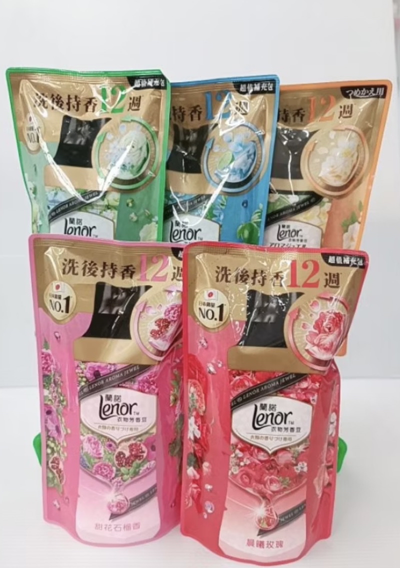 蘭諾Lenor芳香豆超值補充包455ml補充包更夠用高cp值洗後持香12週手刀快搶數量有限售完為止 | 蝦皮購物