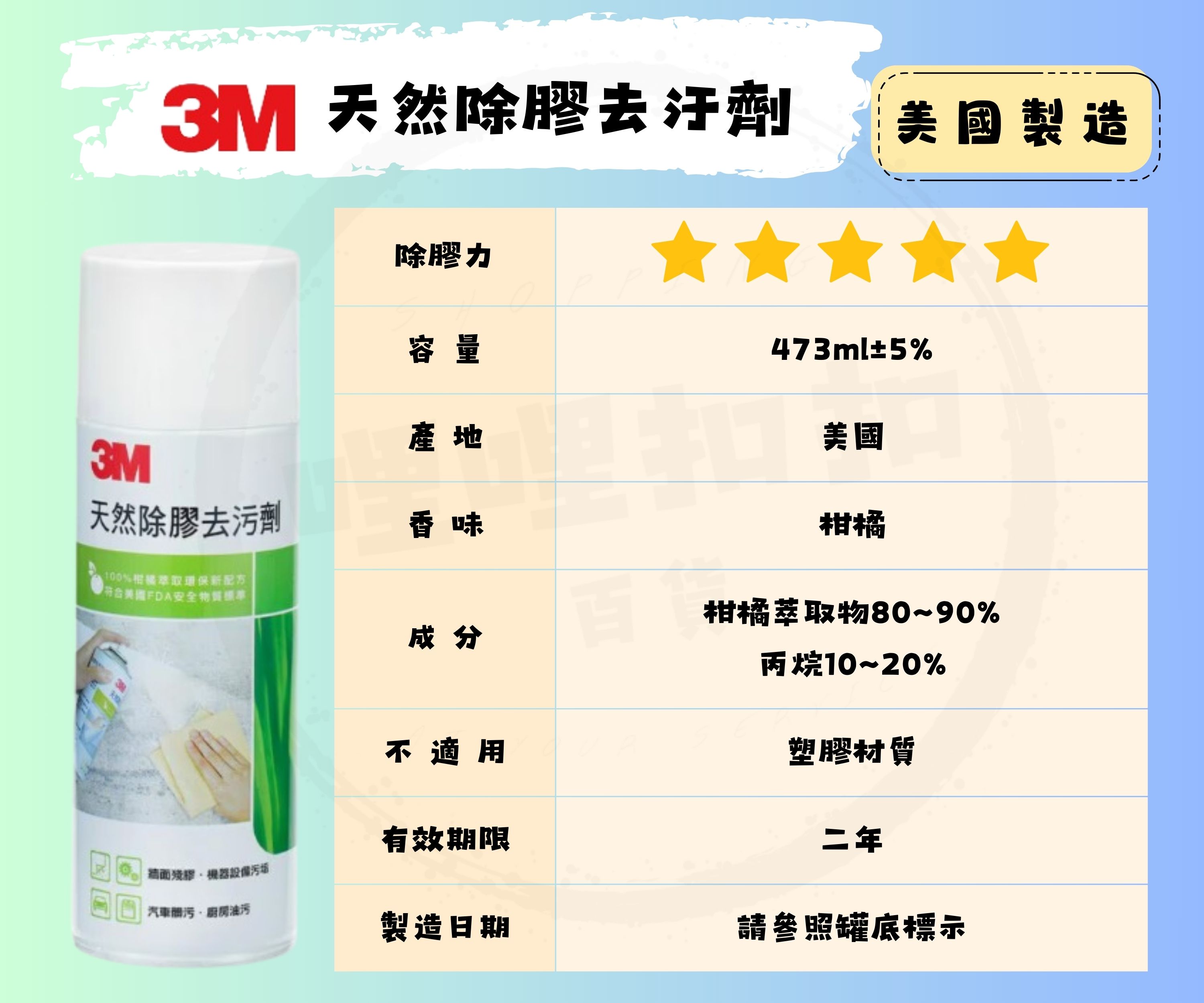 【3M】⚠️全新現貨⚠️除膠劑系列 💥220ml／265g／450ml／473ml 任選 強效去除殘膠不傷表面🍄森活家🍄 | 蝦皮購物