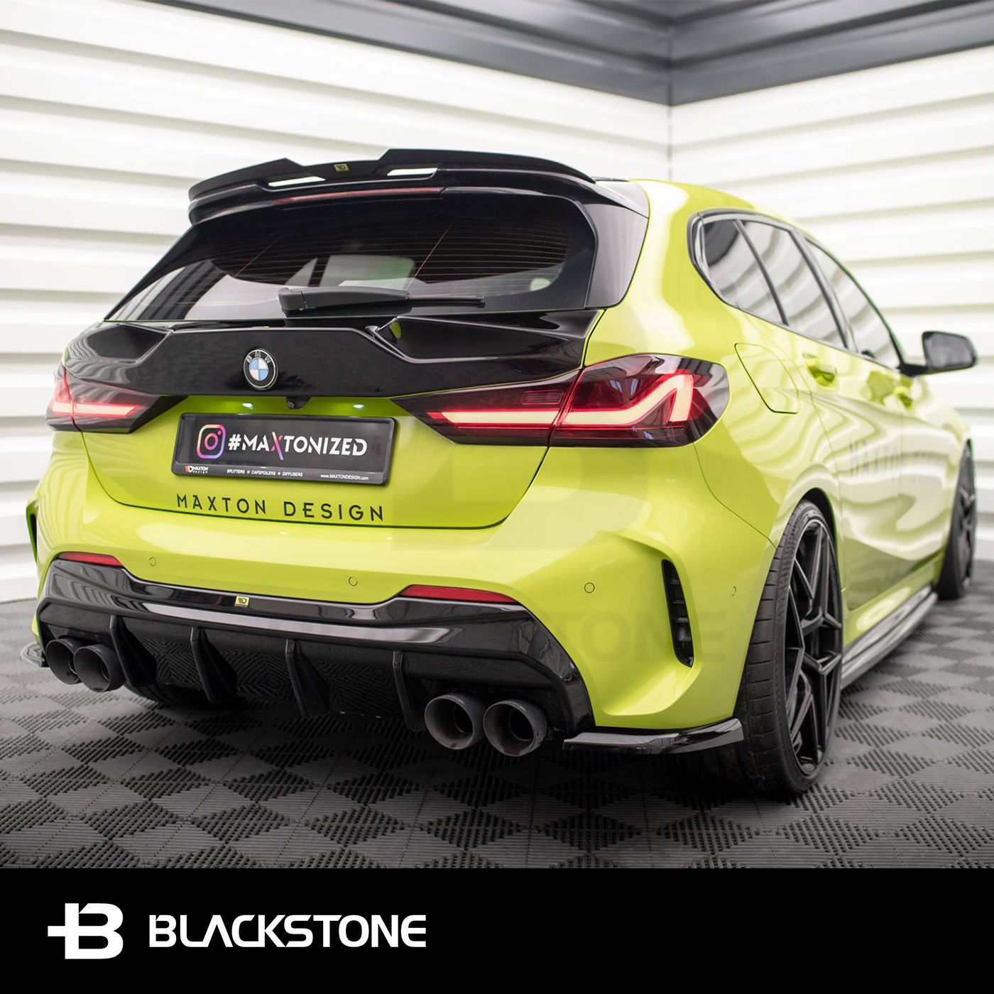 【黑石研創】現貨 Maxton Design BMW 1 M135i 128ti M-Pack F40 尾翼 V.3 | 蝦皮購物