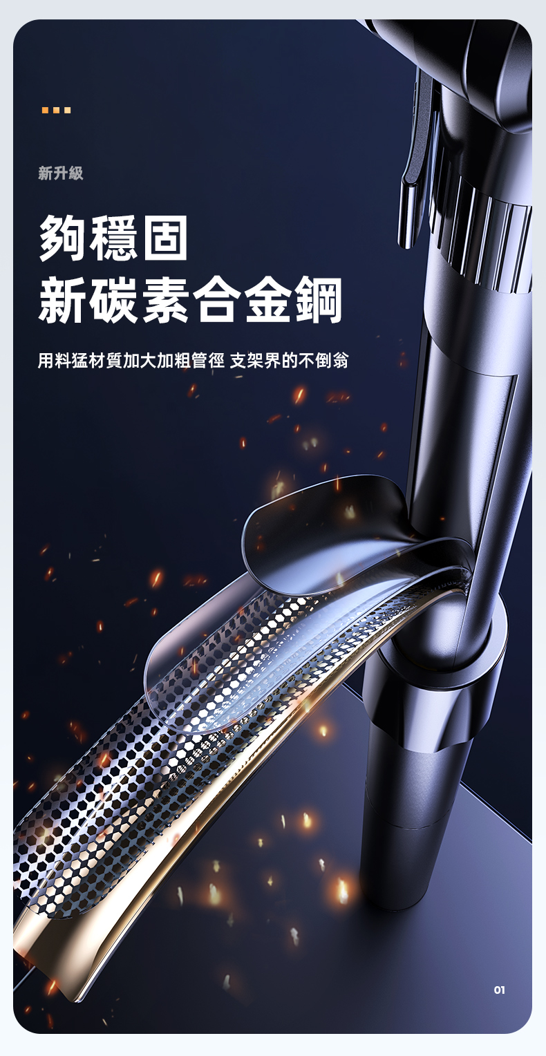 【RTAKO】LD-057 360°渦輪自鎖落地懶人支架 伸縮版 平板 手機 1.8米加厚版 支架 | 蝦皮購物