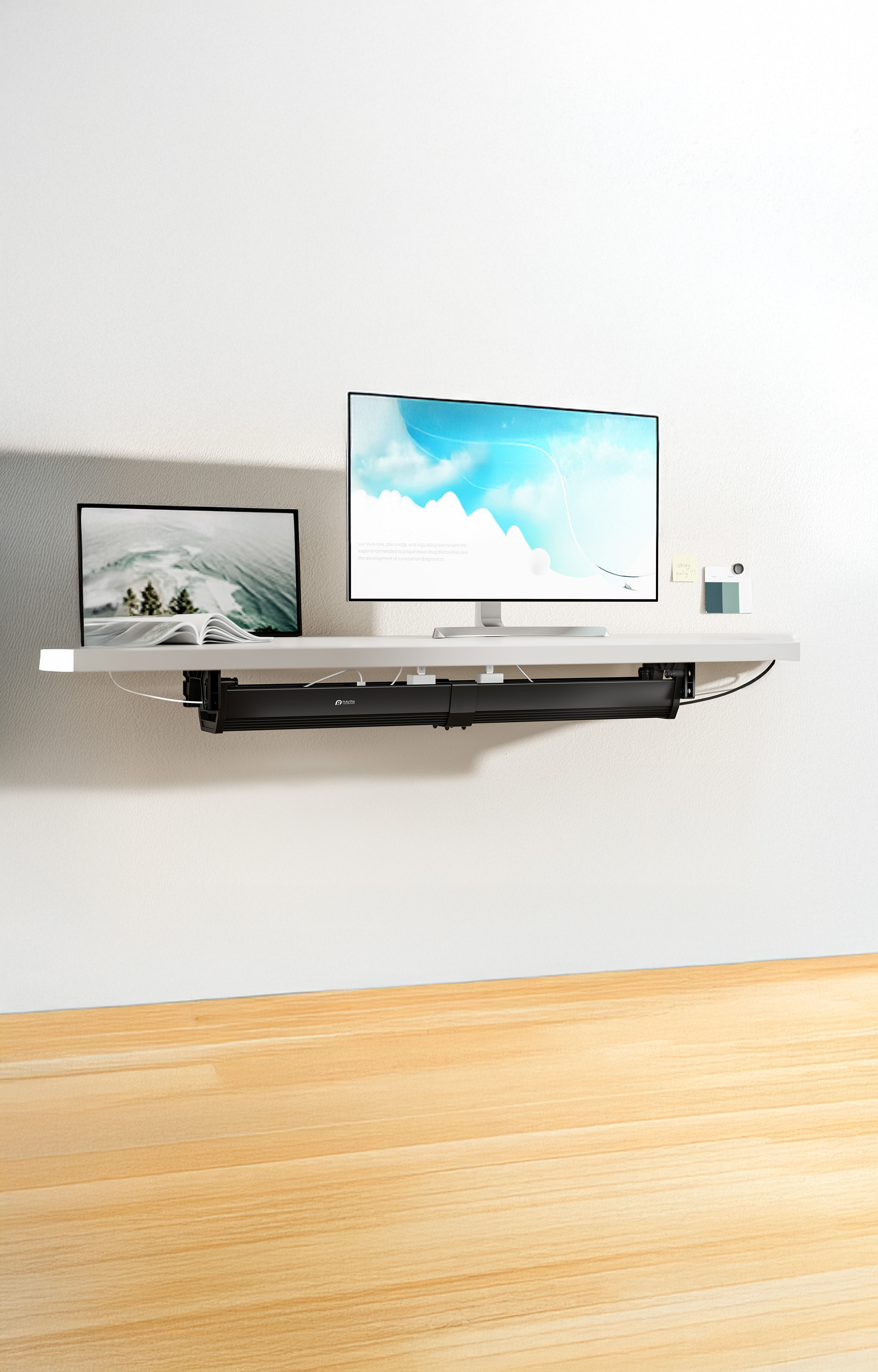 【瑞米 Raymii】 LSA-100 桌下多功能理線槽收納盒 大型桌下電纜橋架 理線槽 收納盒 電纜管理 線材收納 | 蝦皮購物