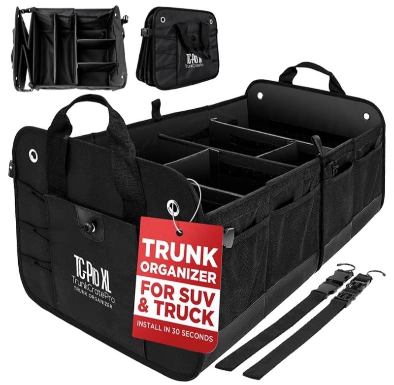 美國品牌大尺寸後車廂折疊收納箱TC-Pro XL Trunk Crate Pro | 蝦皮購物