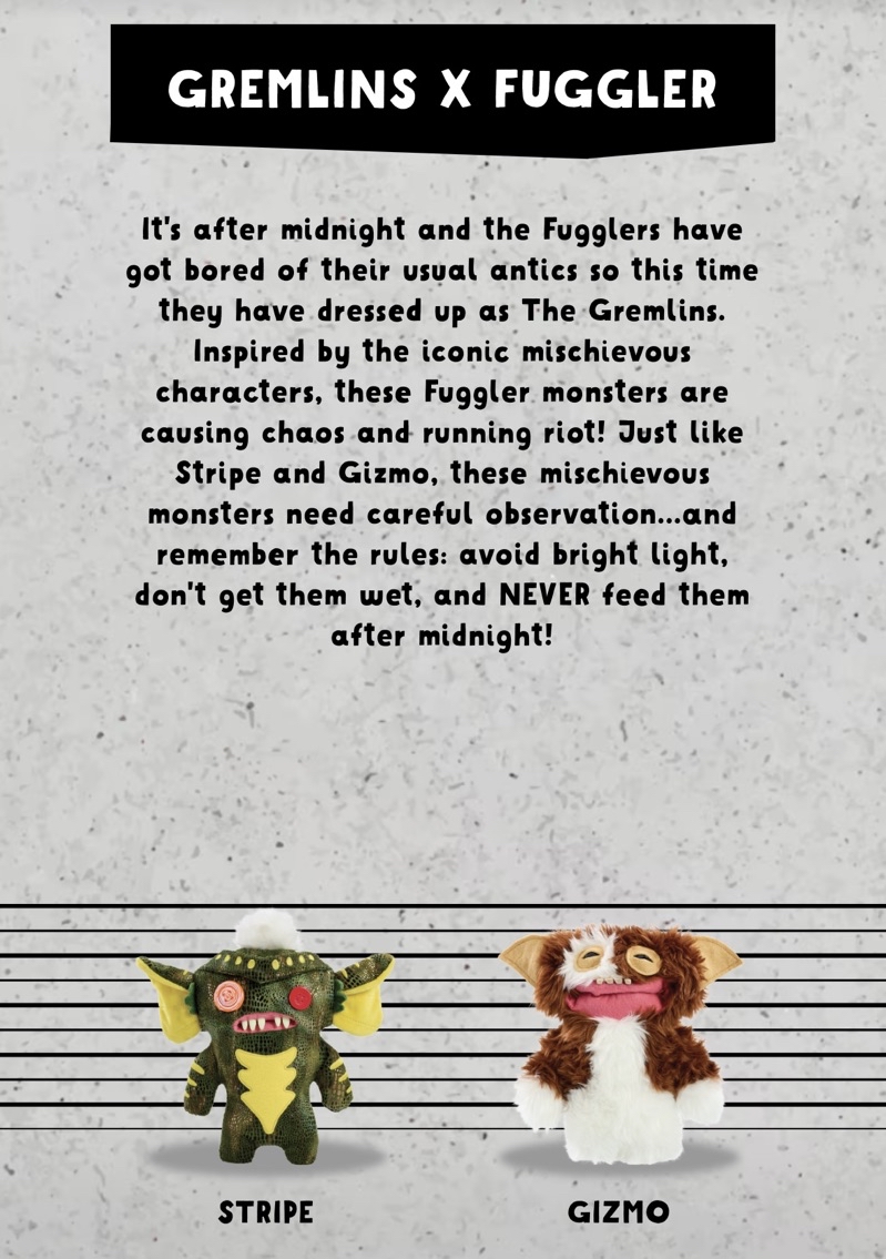 【遙星商店】現貨🇬🇧FUGGLER牙寶 Gremlins小魔怪聯名款 GIZMO STRIPE 小精靈 | 蝦皮購物
